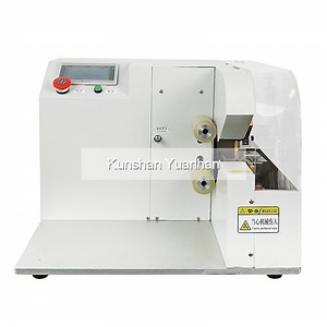 at-3608 Automatic Tape Wrap Around Cable Machine Wire Spiral Taping Machine Cable Wrapping Machine