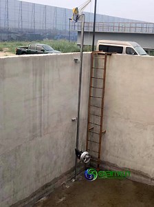 [Hot Item] Neutralisation Tank Submersible Mixer Submersible Push-Flow Mixerelectric Control