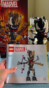 Check out Lindsay showing off her latest build of the #lego Venomized Groot 🤩 As you can see, she built him full Venom, but you can do either 😉 He is fully posable and is an all around fun build! We have both Venomized Groot and regular Groot in stock! Stop by and check out our large selection of Legos we have in stock for all your Lego building needs! #marvel #marvellego #venomizedgroot #iamgroot #pchobbies | Pacific Coast Hobbies