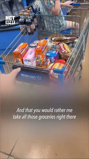 Lazy customer refuses to self checkout | HOT SPOT REELS