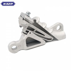 [Hot Item] Silver Tension Clamp Strain Reinforced Pipe Fastener Tension Strain Fitting Heavy Load Fastener