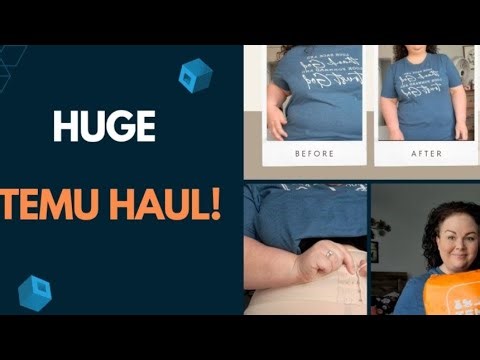 TEMU HAUL Part 1 Shapewear Makeup Purse Skincare Household + Try on 👙