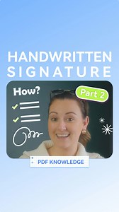 #PDFknowledge: Securely store your handwritten signature in the PDF editor or create stamps to avoid the hassle of uploading an image each time you need to sign. ✍️📄https://bit.ly/42ttjzP #PDFEditor #HandwrittenSignature #Signature #Wondershare #PDFelement #Paperless #ProductivityTips | Wondershare PDFelement