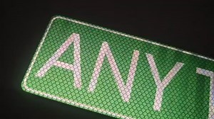 Amazon.com: Custom Signs Outdoor Metal, 24"x8" Reflective Aluminum Weatherproof, Personalized Street Signs with Your Text and Photo, Double Sided : Patio, Lawn & Garden