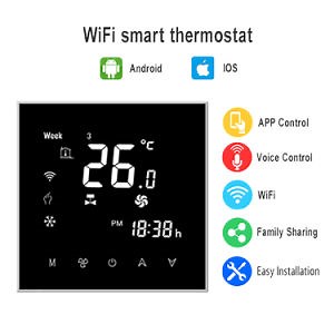 [Hot Item] Heat/Cool Tuya Smart Control Home Thermostat
