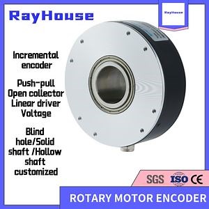 [Hot Item] 5-30V Hollow Shaft Encoder for Elevator Motor Applications 90mm Dia 40mm Hole
