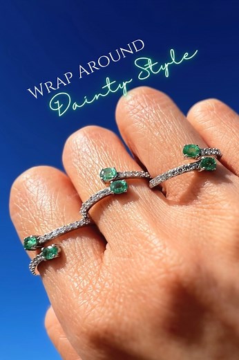 People used to tie a string around their finger for memory recall. Instead of a string, dedicate this beautiful double Emerald gemstone ring as a symbol of a cherished memory. Treat yourself or gift this beauty to someone special. Add a gift message “memory” during checkout, and I’ll craft a beautiful gift note for you or your recipient! Use code: MESMERIZED for 20% off your order this Memorial Day weekend at https://crystalrockstar.com/collections/emerald #emeraldring #rings #emerald #birthdayg