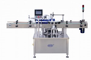 [Hot Item] Tapered Container Vertical Labeling Machine