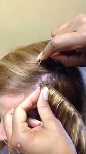 Malaysian weave with clear thread by Tomeka James